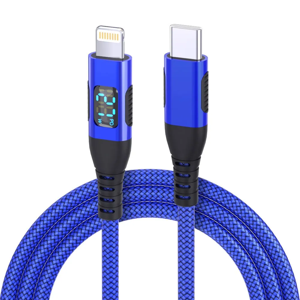LED Display Type C to lightning Cable - sulian-link